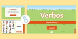 PDF Interactivo Los Verbos Hecho Por Educadores Twinkl