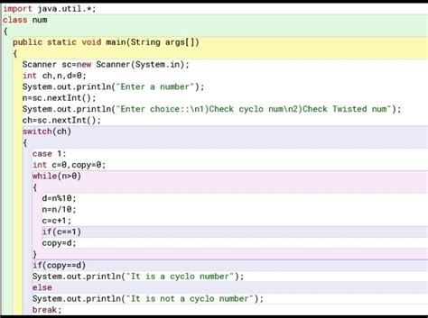Write A Menu Driven Program To Enter Any Number And Print Whether The