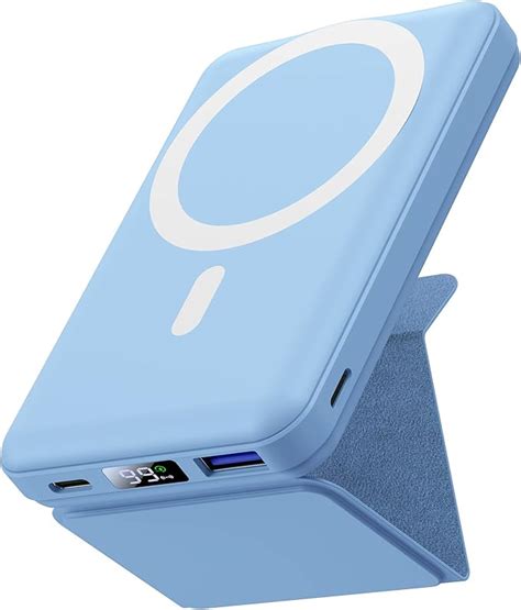 Yiisonger Magnetic Wireless Portable Charger Foldable Mah Battery
