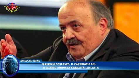 Maurizio Costanzo Il Patrimonio Del A Quanto Ammonta Leredit