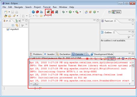 eclipse プラグイン sysdeo tomcat の設定 tomcat java 入門