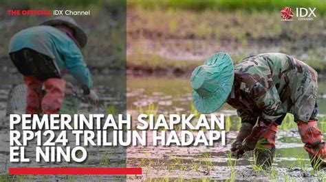 Pemerintah Siapkan Rp Triliun Hadapi El Nino Idx Channel Youtube