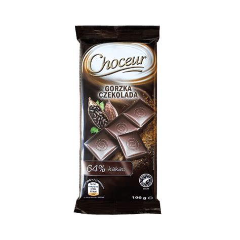 CHOCEUR Czekolada Gorzka 64 Kakao Niska Cena W ALDI