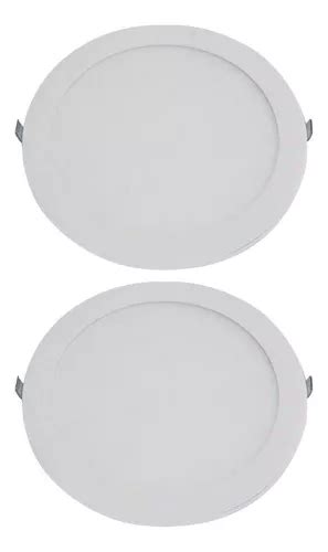 Lámpara G light Kit 2 painel plafon led 24w redonda 6500k g light