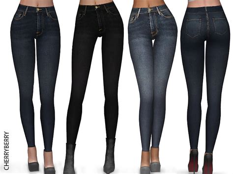 The Sims Resource Classic Skinny Jeans