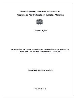 Preenchível Disponível guaiaca ufpel edu Programa de PsGraduao em