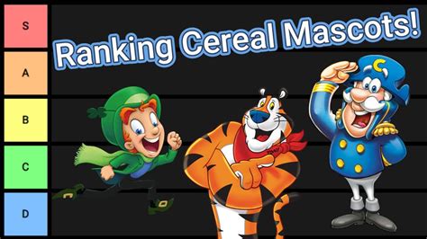 Cereal Mascots Tier List YouTube