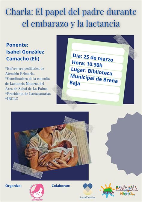 Charla Sobre La Importancia Del Papel Del Padre Durante El Embarazo Y