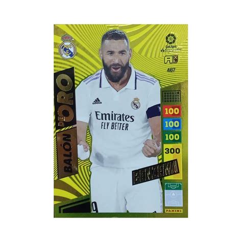 Benzema Balón de Oro Adrenalyn XL La Liga 2022 2023 Don Cromo