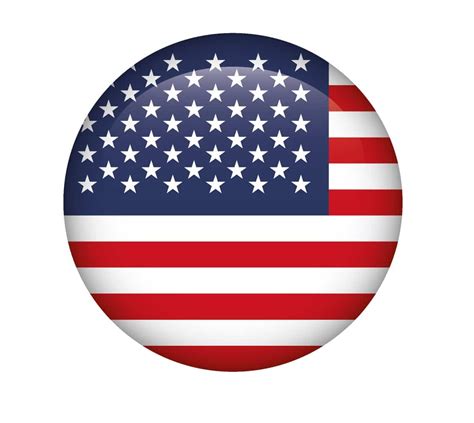 Set Of Round Flags World Top States Bennion Kearny