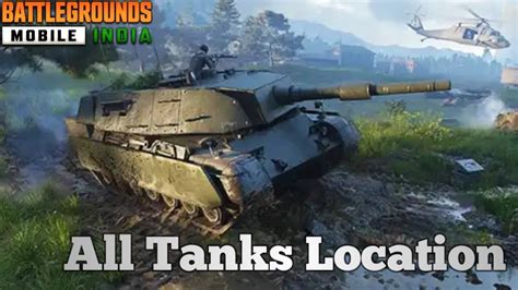 Tanks Location How To Find Tank All 5 Tank Location Bgmi PUBG