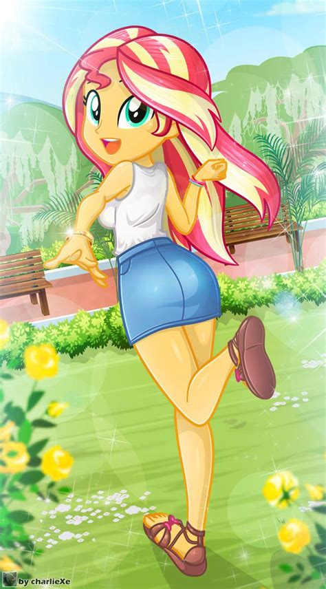 Our Reunion With Sunset By CharlieXe On DeviantArt Sunset