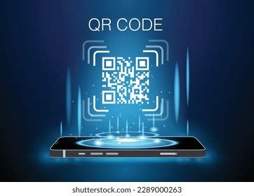Qr Code Verification Banner Verification Concept Stock Vector Royalty