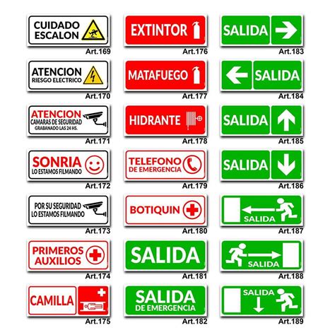 Carteles Informativos de Señalización RotulArte Pedilo Online