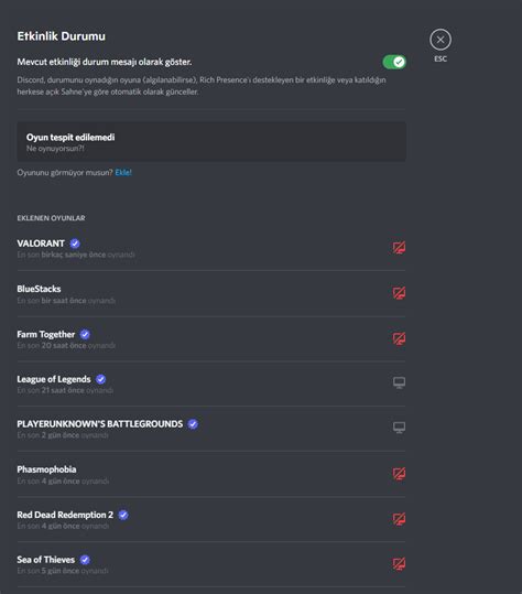 Discord oyun etkinliği nasıl gösterilir Technopat Sosyal