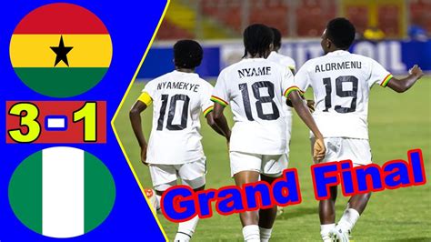 Ghana 1 1 Nigeria 3 1 All Goals Highlights Penalty Shootout