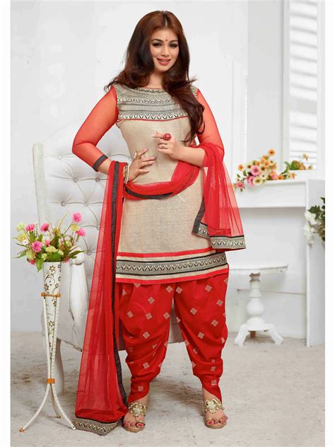 Patiyala Anarkali Salwar Suit Piyuji Patiala Dress Patiala Suit