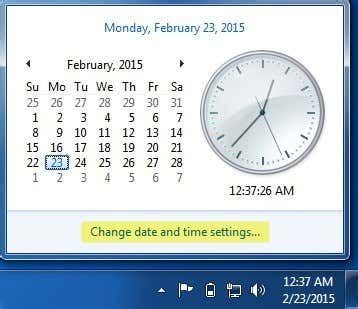 How To Change The Clock To Military Time In Windows