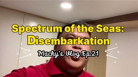 Royal Caribbean Spectrum Of The Seas Disembarkation The Key Jan