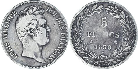 Frankreich Francs A M Nze Louis Philippe Paris S Silber Km