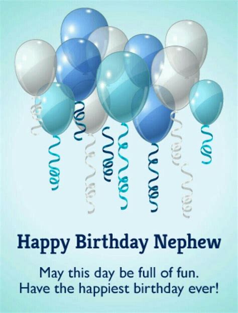 Happy Birthday Poem For Nephew