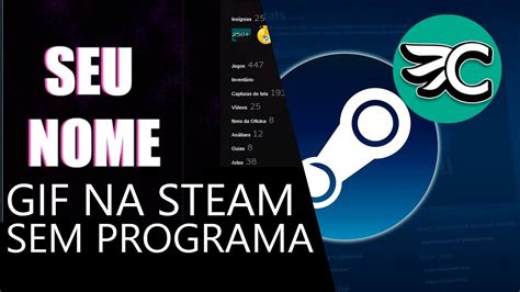 Como Fazer Um Para Personalizar Seu Perfil Da Steam SEM PROGRAMA