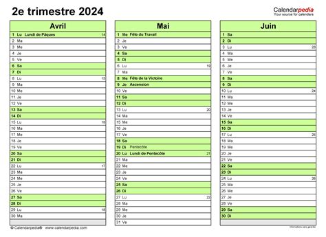 Calendrier Trimestriel 2024 Et 2024 à Imprimer Hanna Kikelia