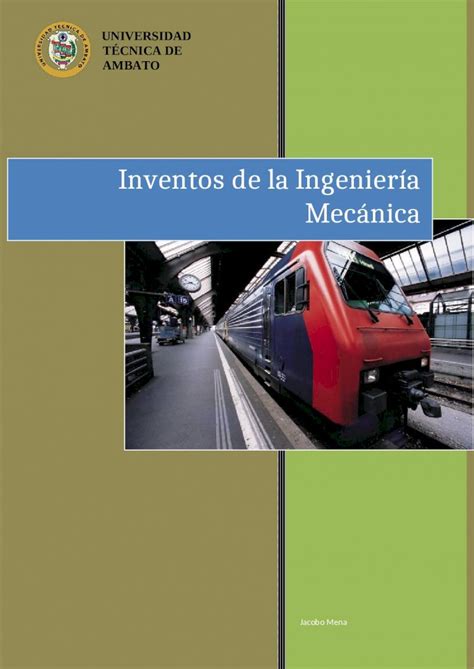 DOCX Inventos de la ingeniería mecánica DOKUMEN TIPS