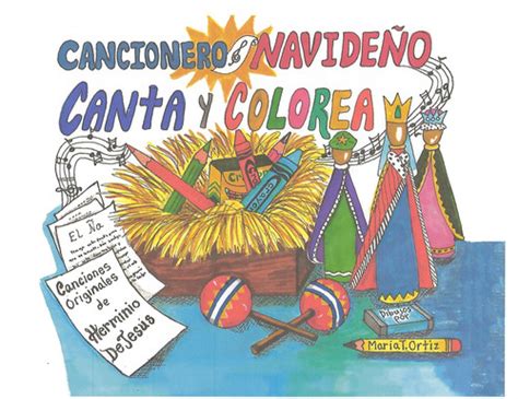 Cancionero Navide O Canta Y Colorea Herminiodejesus