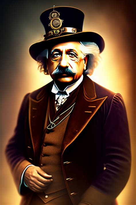 Lexica Albert Einstein Steampunk Style