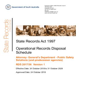 Fillable Online Archives Sa Gov Phaa Net Audocumentsitem October