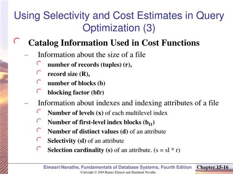 ppt query processing and optimization powerpoint presentation free download id 9530399