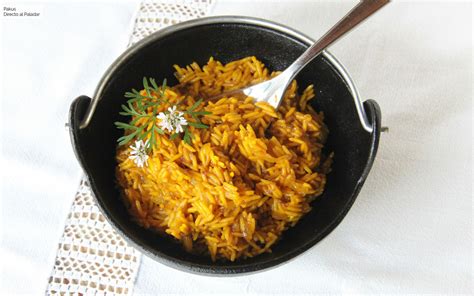 Arroz al curry para guarnición la receta más fácil rápida y deliciosa