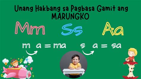 Unang Hakbang Sa Pagbasa Gamit Ang Marungko Approach Letrang M