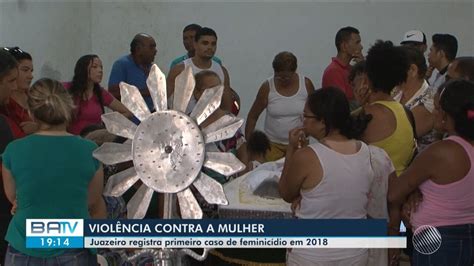 Mulher esfaqueada na frente do filho em Juazeiro é enterrada suspeito