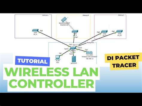 Tutorial Wlc Wireless Lan Controller Di Cisco Packet Tracer Youtube