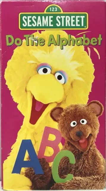 Sesame Street Do The Alphabet Vhs Video Tape Abc Elmo Buy Get