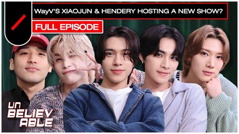 WayV S XIAOJUN HENDERY Hosting A New Show INCREDIBLE