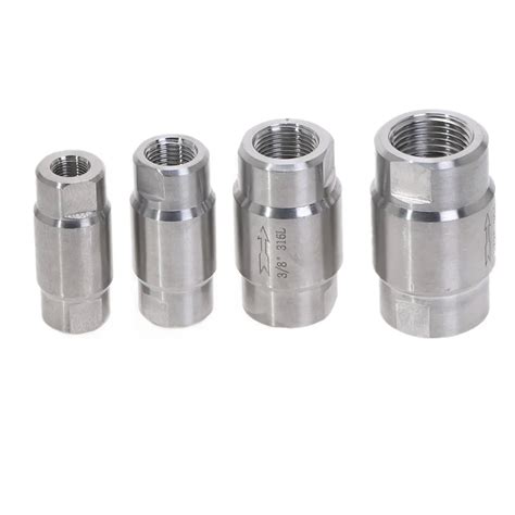 V Lvulas De Retenci N De Alta Presi N De Acero Inoxidable 304 V Lvula