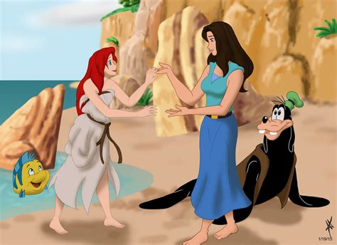 Ariels First Steps By Disneyfan 01 On Deviantart