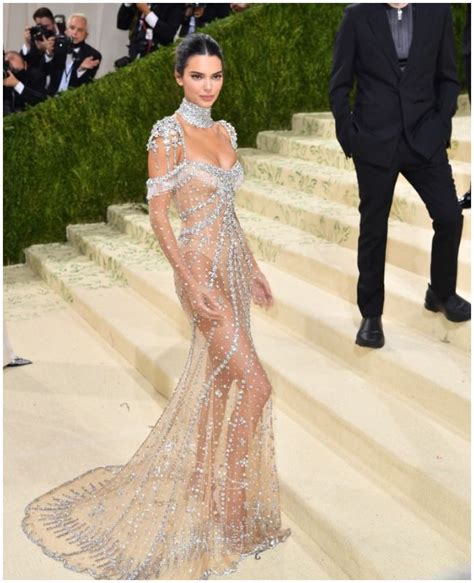 Kendall Jenner Attends Met Gala 2021 In An Ultimate Naked Givenchy Gown