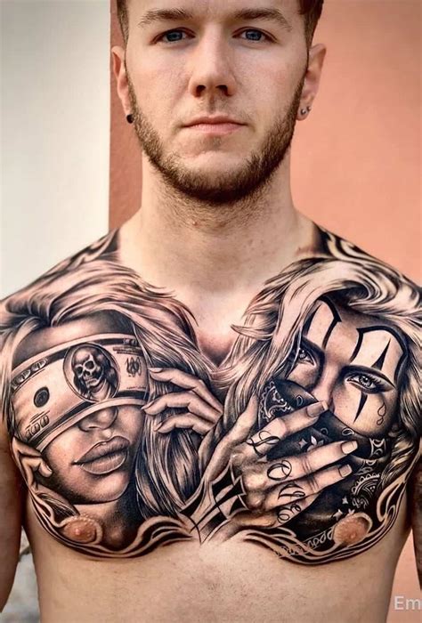 As 20 Melhores Tatuagens Masculinas No Peito Da Internet Top Tatuagens
