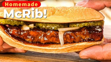 McRib Homemade And Easy The BEST McRib Copycat YouTube