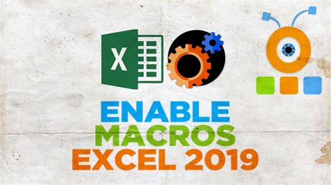 how to enable macros in excel 2019 how to turn on macros in excel 2019 youtube