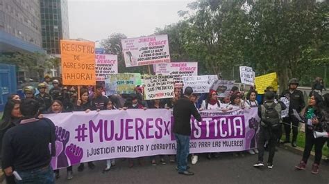 Perú marcha contra violencia machista y corrupción judicial Indymedia