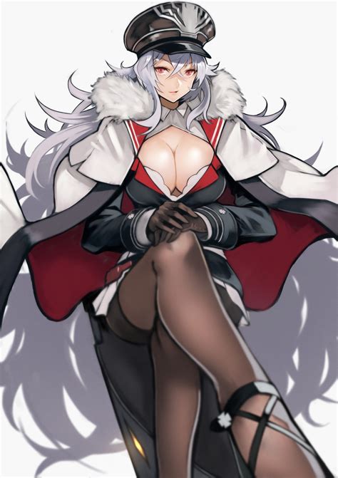 Graf Zeppelin Azur Lane Drawn By Yoshio 55level Danbooru