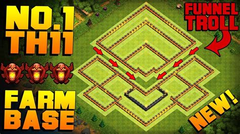 Best Th Farming Base Proof New Coc Town Hall Trophy Hybrid