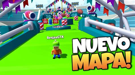 ASI ES EL NUEVO MAPA DE STUMBLE GUYS NO PODRAS CREERLO YouTube