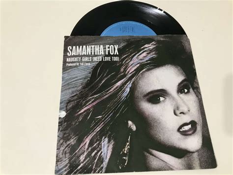 Samantha Fox Naughty Girls Need Love Too Plak Cd Dvd Satın Al