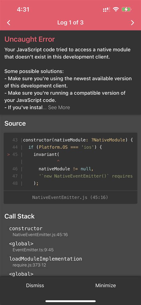Unable To Initialize Livekit On Expo Issue Livekit Client Sdk